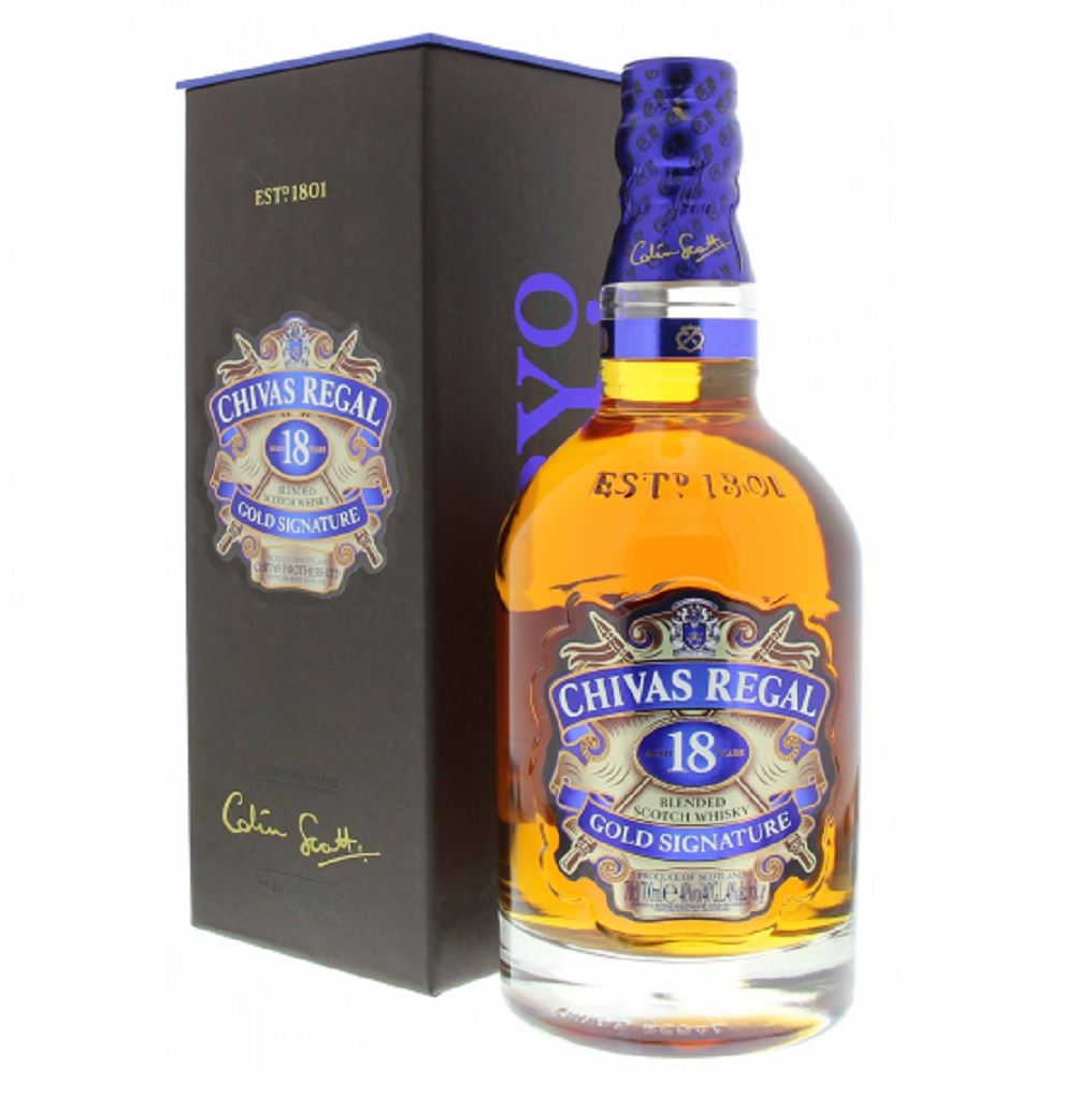 Chivas Regal 18 Jahre 0,7 Liter + GB 40%vol.